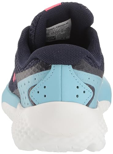Under Armour Girls' Rogue 3 Alternate Closure, (404) Midnight Navy/Blizzard/Pink Shock, 13, US