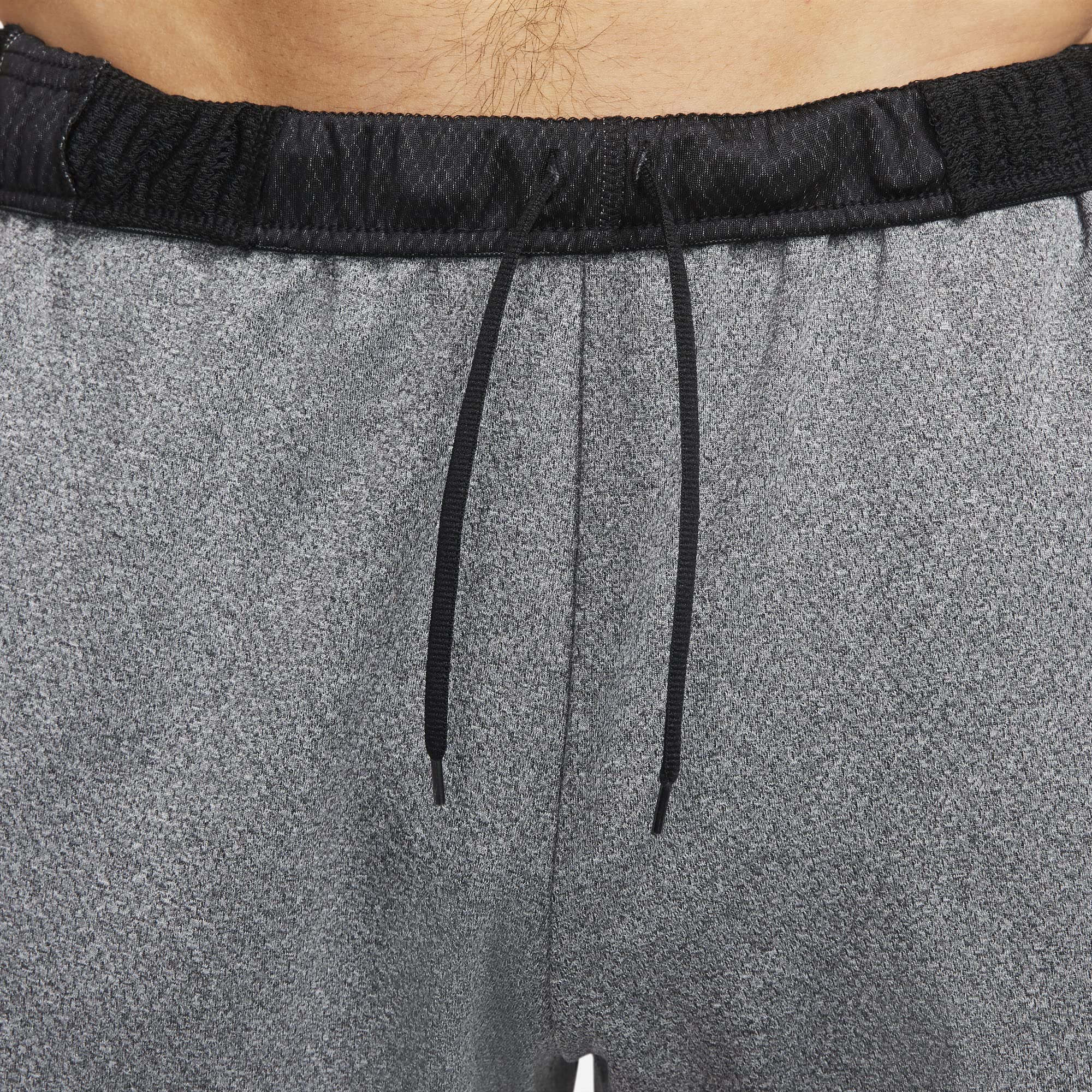 Nike Dri-FIT Hybrid Veneer Men's Training Shorts (as1, Alpha, l, Regular, Regular, Black/Heather/White)