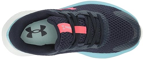 Under Armour Girls' Rogue 3 Alternate Closure, (404) Midnight Navy/Blizzard/Pink Shock, 13, US