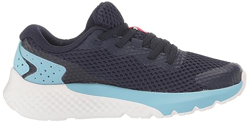 Under Armour Girls' Rogue 3 Alternate Closure, (404) Midnight Navy/Blizzard/Pink Shock, 13, US