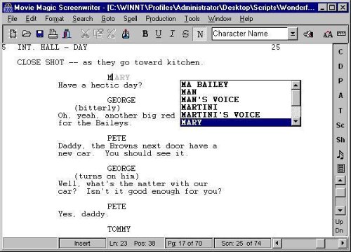Write Brothers Movie Magic Screenwriter (PC & Mac)