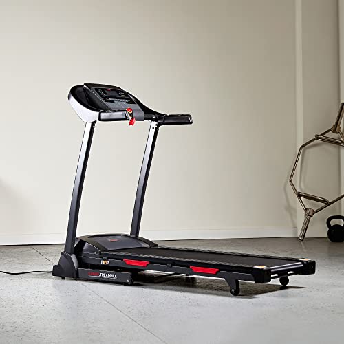 Sunny Health & Fitness Folding Incline Treadmill with Optional Exclusive SunnyFit® App and Smart Bluetooth Connectivity - SF-T7705SMART