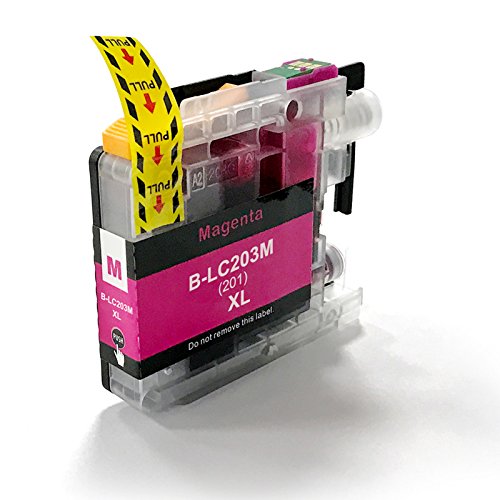 24 Pack TOINKJET Compatible Replacement for Brother LC203 LC 203 XL LC201 Ink Cartridges for MFC-J460 MFC-J480DW MFC-J485DW MFC-J680DW MFC-J885DW J880DW MFC J5520DW J5620DW J5720DW J4420DW