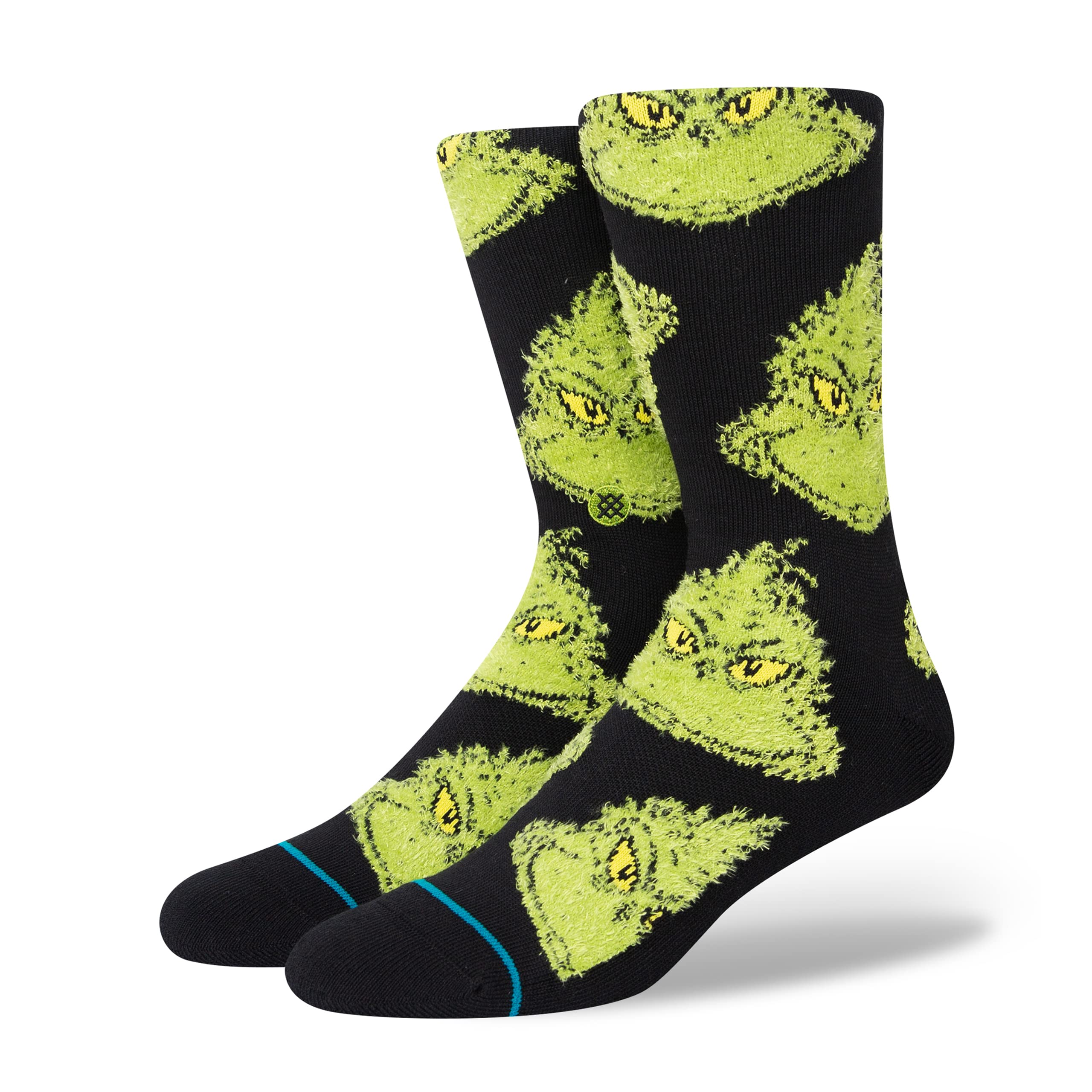 Stance Men's Mean One Socks, Black, L
