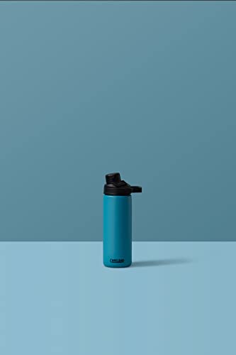 CamelBak Chute Mag 20 oz Vacuum Insulated Stainless Steel Water Bottle, Larkspur