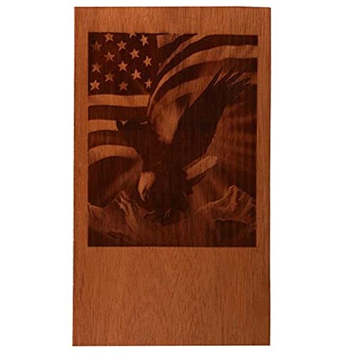 Mahogany Veneer 1/16" Thick, 3 Sq. Ft. Pack