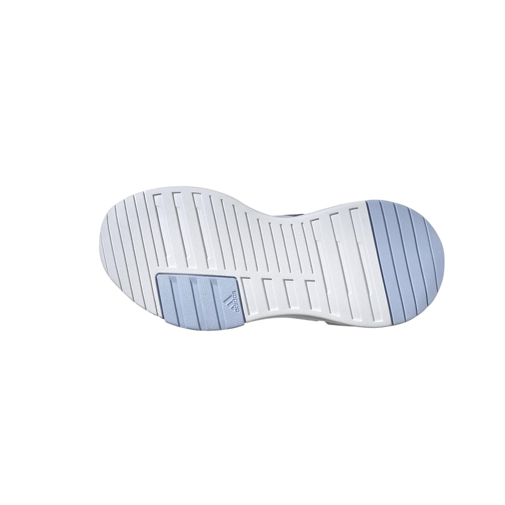 adidas Racer Tr23 Lace-Up Sneaker, Crew Blue/Bliss Lilac/Blue, 2 US Unisex Little Kid