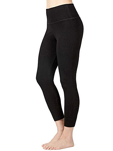 Member's Mark Womens Size Small Comfort French Terry Luxe Crop Legging, Black