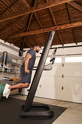CLMBR01 Connected Full-Body Resistance Indoor Fitness Machine - 21.5" HD Touch Display, Built-in Sound System - Easy to Move, Space-Saving Design - Whole Body Strength & High Intensity Cardio Workout