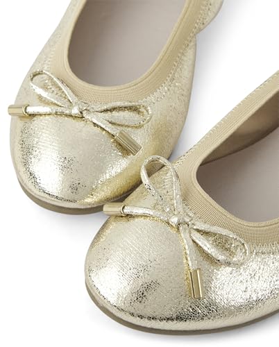 The Children's Place,Ballet Flats,Soft Gold,2 Years