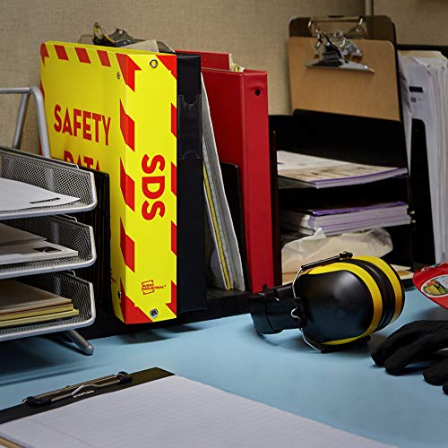Avery UltraDuty SDS Binder with Chain, Durable Poly Binder, 3" Slant Rings, Holds 735 Sheets (77713)