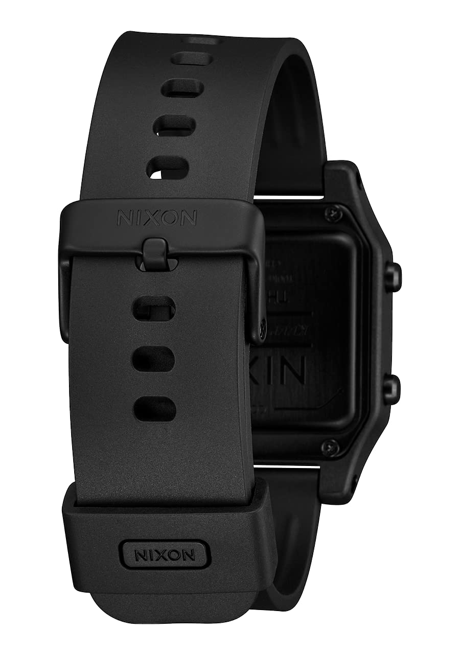 NIXON Staple A1309-100m Water Resistant Men's Digital Sport Watch (38mm Face, 22mm PU/Rubber/Silicone Band) - Made with #Tide Recycled Ocean Plastics