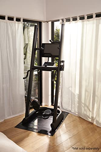 CLMBR01 Connected Full-Body Resistance Indoor Fitness Machine - 21.5" HD Touch Display, Built-in Sound System - Easy to Move, Space-Saving Design - Whole Body Strength & High Intensity Cardio Workout