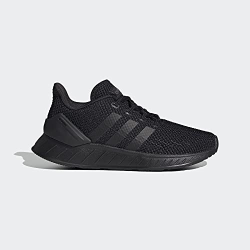 adidas Questar Flow Nxt Running Shoes, Black/White/Grey, 2 US Unisex Little Kid