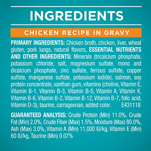Purina ONE Natural, High Protein Wet Cat Food Variety Pack, True Instinct Turkey, Chicken & Tuna Recipes - (2 Packs of 12) 3 oz. Cans