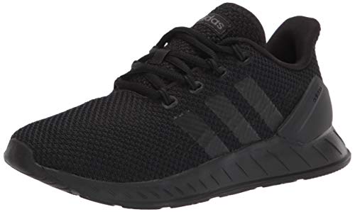 adidas Questar Flow Nxt Running Shoes, Black/White/Grey, 2 US Unisex Little Kid