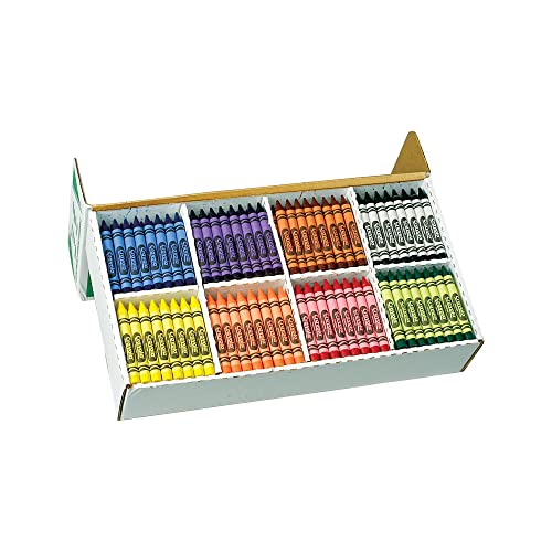 Crayola Crayon Classpack, Large Crayons, 400ct, Bulk Crayons for Classroom, School Supplies for Teachers