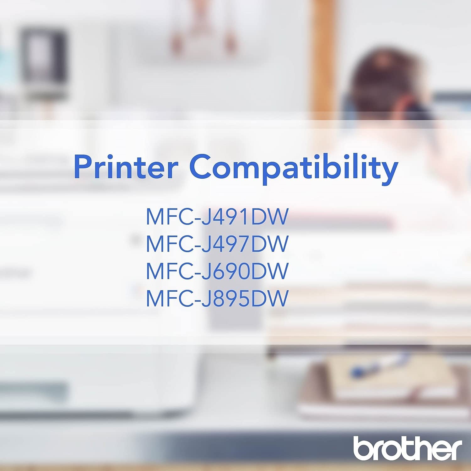 Brother Printer Genuine LC30133PKS 3-Pack High Yield Color Ink Cartridges, Page Yield Up to 400 Pages/Cartridge, Includes Cyan, Magenta and Yellow, LC3013