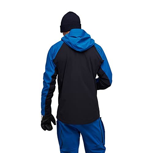 Black Diamond Equipment - Men's Dawn Patrol Hybrid Shell (as1, alpha, l, regular, regular, Kingfisher-White-Black)