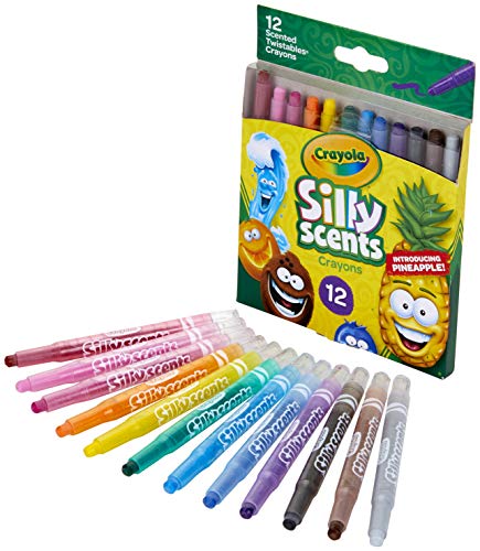 Crayola Silly Scents Twistables Crayons, 12 Count, Coloring Supplies, Gift for Kids