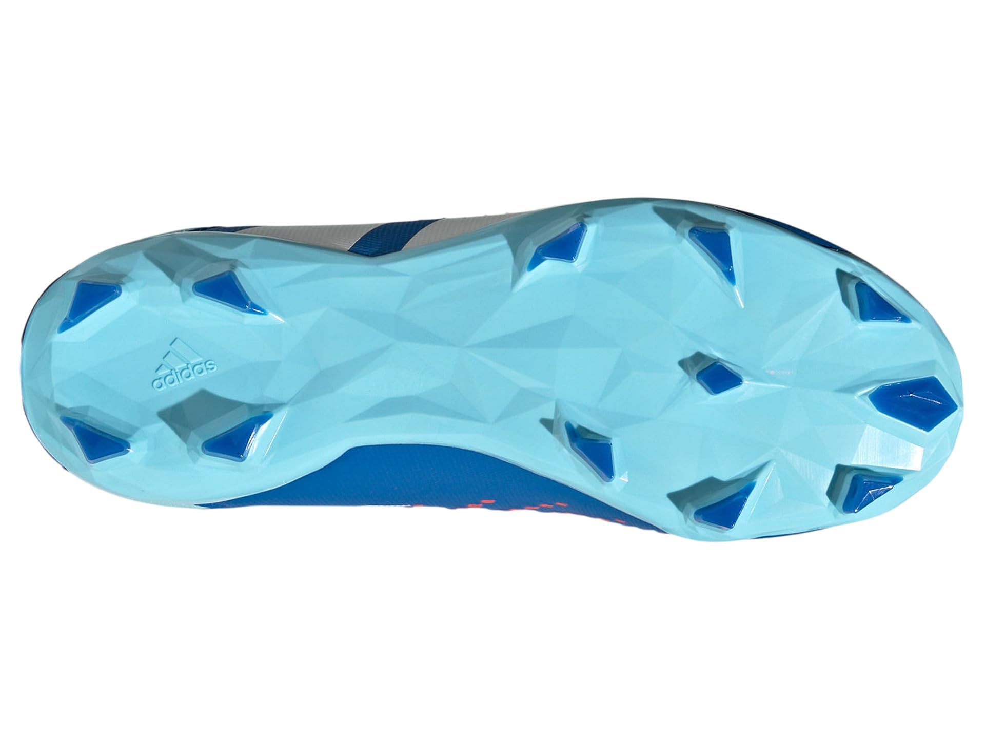 adidas Predator Accuracy.4 Turf Sneaker, Bright Royal/White/Bliss Blue, 2 US Unisex Little Kid