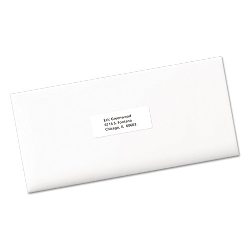 Avery Easy Peel White Mailing Labels for Laser Printers, 1 x 2.62 Inch, Box of 3000 Labels (5160), 2-Pack