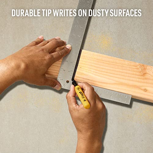 AVERY Marks A Lot UltraDuty Permanent Markers, Chisel Tip, Water Resistant, 1 Black Industrial Marker (29845)