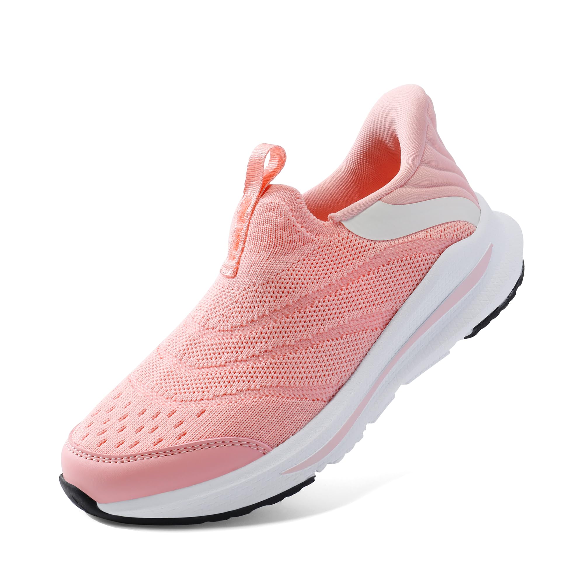 DREAM PAIRS DREAM PAIRS Boys Girls Shoes Kids Tennis Slip on Running Athletic Walking Sneakers for Little/Big Kid Pink Size 2 Little Kid SDRS2334K