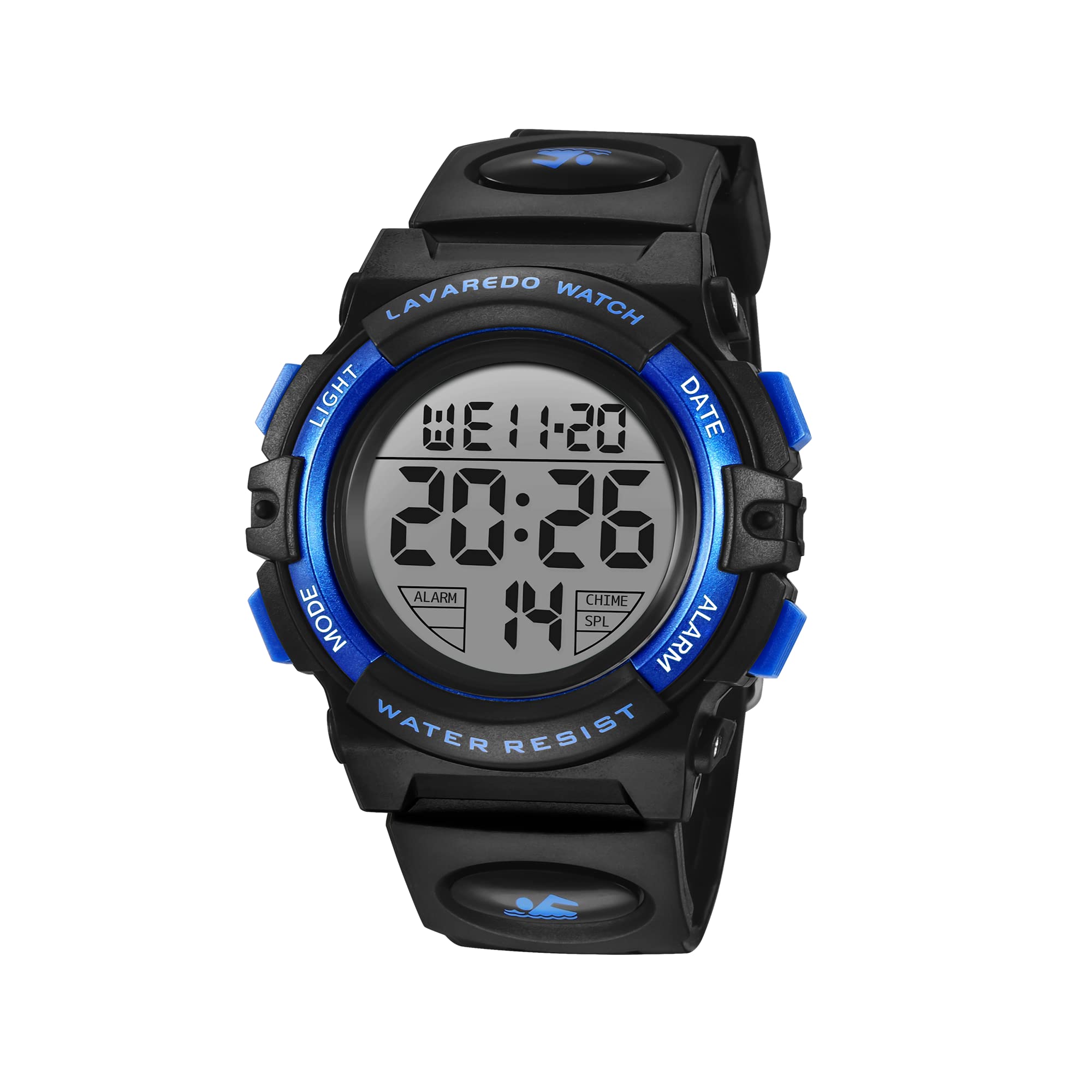 Kids Watch,Boys Watch for 3-15 Year Old Boys,Digital Sport Outdoor Multifunctional Chronograph LED 50 M Waterproof Alarm Calendar Analog Watch for Children with Silicone Band,Kids Gift