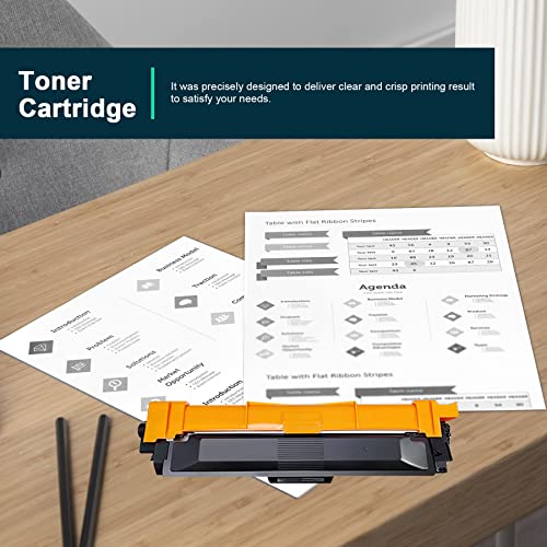 PIONOUS TN225 Black Toner Cartridge Compatible Replacement for Brother MFC-9130CW 9140CDN 9330CDW 9340CDW DCP-9015CDW 9020CDN Printers (2 Pack,TN-225)