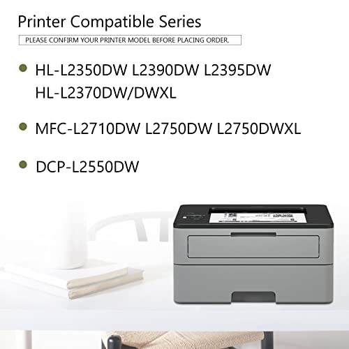 GULOYA Compatible DR-730 DR730 Black High Yield Drum Unit Replacement for Brother DR 730 DCP-L2550DW MFC-L2710DW L2750DW HL-L2350DW L2395DW Printer Drum Unit (Drum unit, NOT toner)