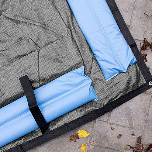 Pool Mate 402045R-PM Mesh Winter In-Ground Pool Cover, 20 x 45-ft, 3. Gray/Black