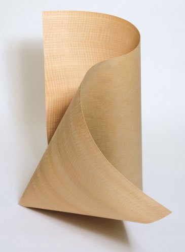 Wood-All Cherry Wood Veneer Sheet, Plain Sliced/Flat Cut, 24x96, A Grade, 10 mil Paperback