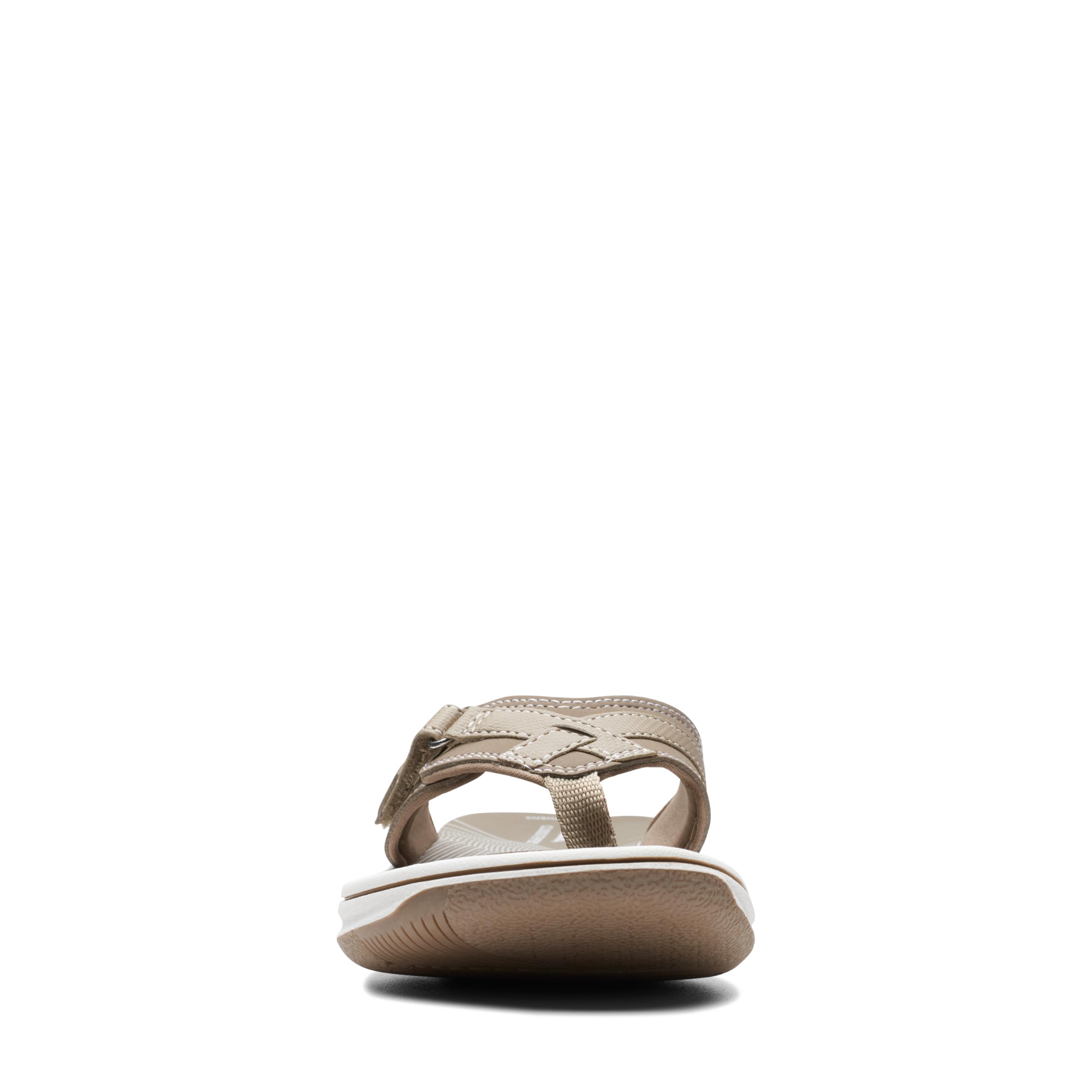 Clarks Women's Breeze Sea Flip-Flop, Taupe, 9