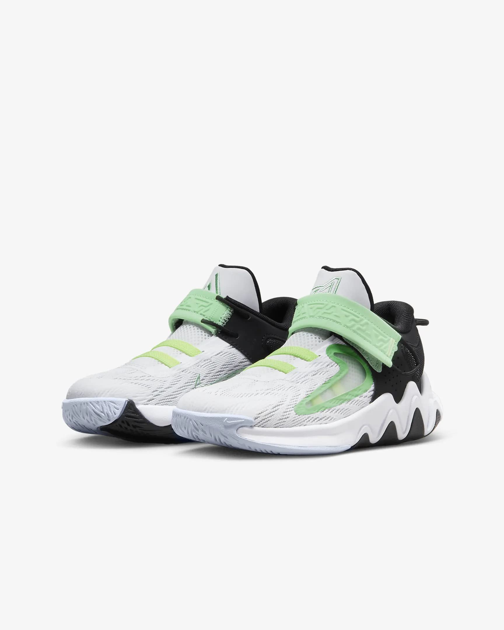 NIKE Giannis Immortality 2 Little Kids' Shoes Pre School DQ1942-101 (W), Size 12