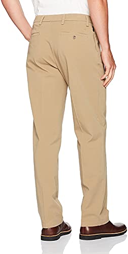 Dockers Men's Classic Fit Workday Khaki Smart 360 FLEX Pants, New British Khakhi (Stretch), 44W x 30L