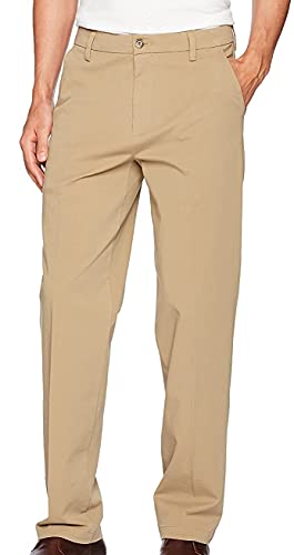 Dockers Men's Classic Fit Workday Khaki Smart 360 FLEX Pants, New British Khakhi (Stretch), 44W x 30L