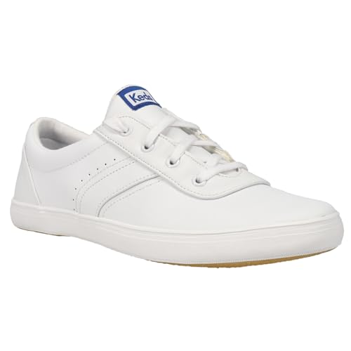 Keds girls Riley Sneaker, White, 2 Big Kid US