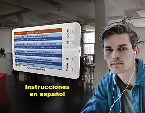 Curso de Ingles - Aprender Ingles Basico | English Course EA English Anywhere | Incluye Reproductor Mp3 Ultra Plano con 90 Lecciones en Audio | Spanish Edition.