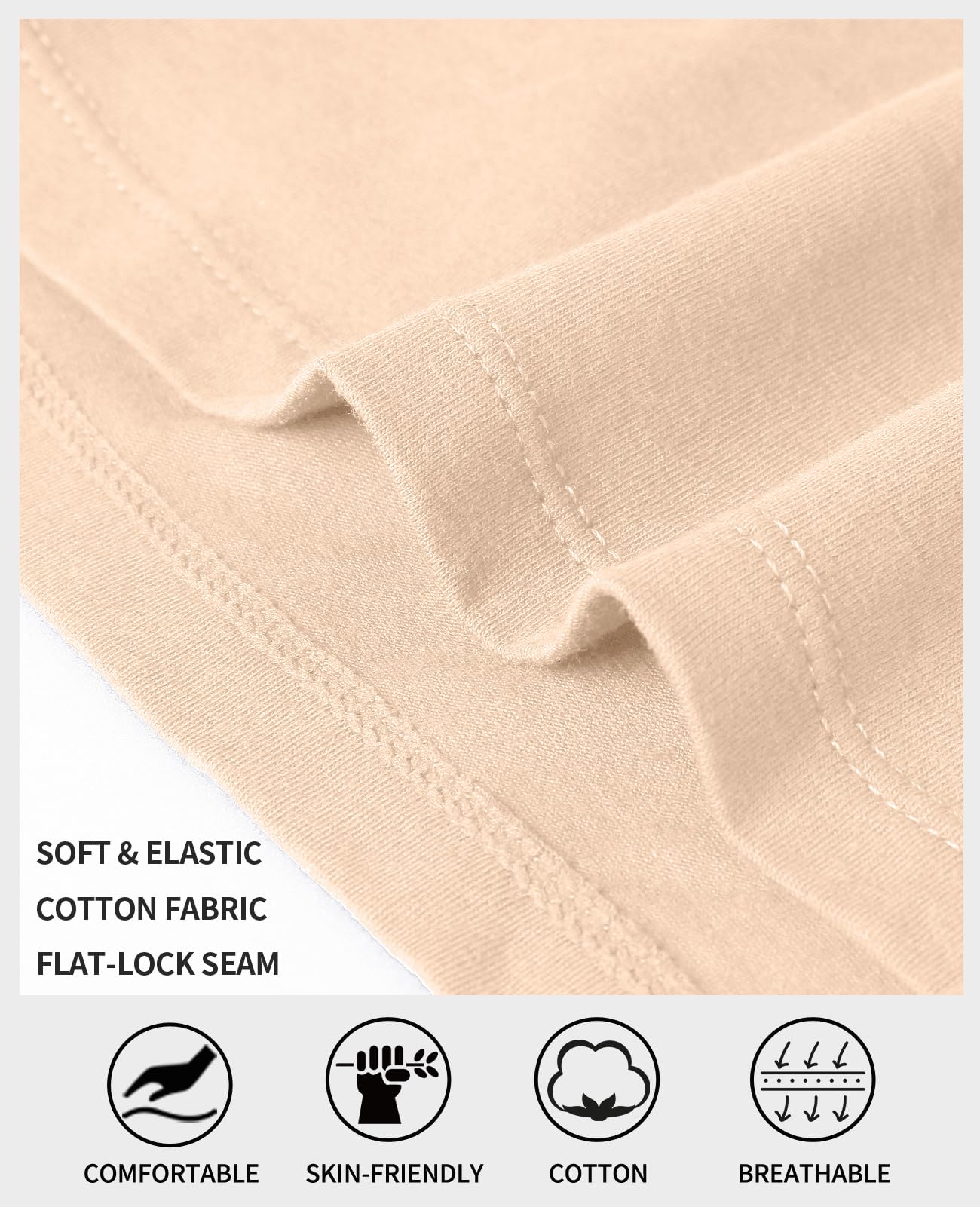 V FOR CITY Women's Built-in Bra Tank Adjustable Wide Strap Camisole Tops Scoop Neck Cotton Cami Shirts M