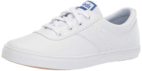 Keds girls Riley Sneaker, White, 2 Big Kid US