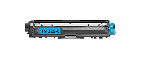 Calitoner Compatible Laser Toner Cartidges Cyan Replacement Brother TN221 TN225 for Brother MFC-9130CW, MFC-9330CDW, MFC-9340CDW, HL-3140CW, HL-3170CDW Printer- (1 Pack)