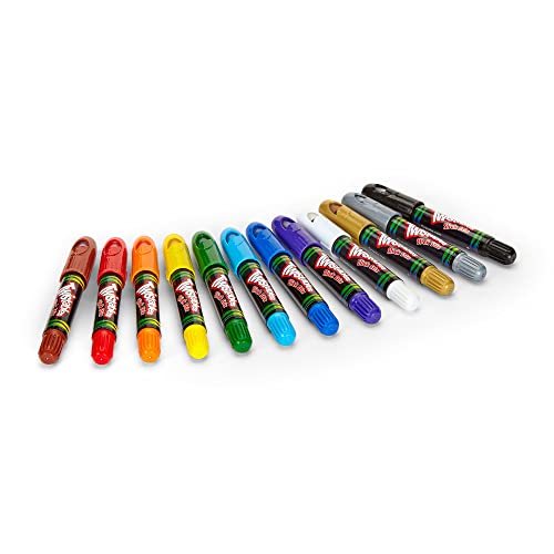 Crayola Twistables Slick Stix Crayons, 12 Count, Oil Pastel Alternative, Ages 3 & Up, Assorted