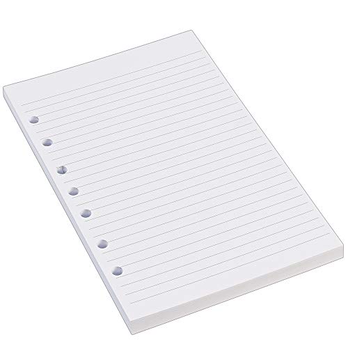 Avery Mini Durable Binder for 5.5 x 8.5 Inch Pages, 2-Inch Round Ring, Black, 1 Binder (27554) & Avery Mini Binder Filler Paper for 3 Ring Binders or 7 Ring Binders, College Ruled
