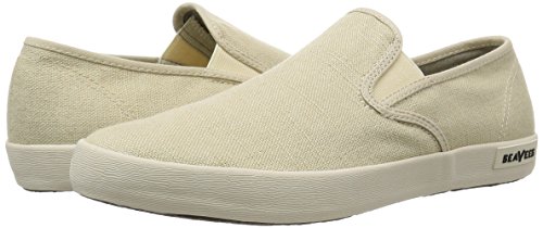 SEAVEES Men's Baja Slip On Classic Sneaker, Natural, 10