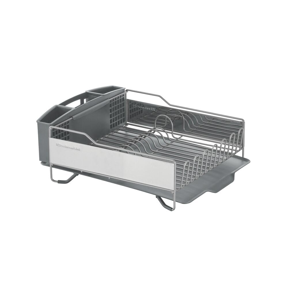 KitchenAid Full Size Dish Rack, Light Grey