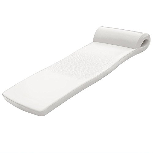 Pool Mate XX-Large Foam Mattress Swimming Pool Float, White