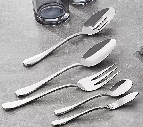 Member's Mark Premium 18/10 Mirror Stainless Steel 65 Piece Flatware Set