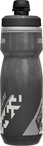 CamelBak Podium Dirt Series Chill Insulated Mountain Bike Water Bottle 21 oz, Black