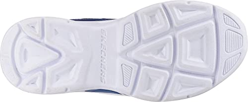 Skechers Litebeams-Gleam N'Dream Sneaker, Navy/Multi, 2 US Unisex Little Kid